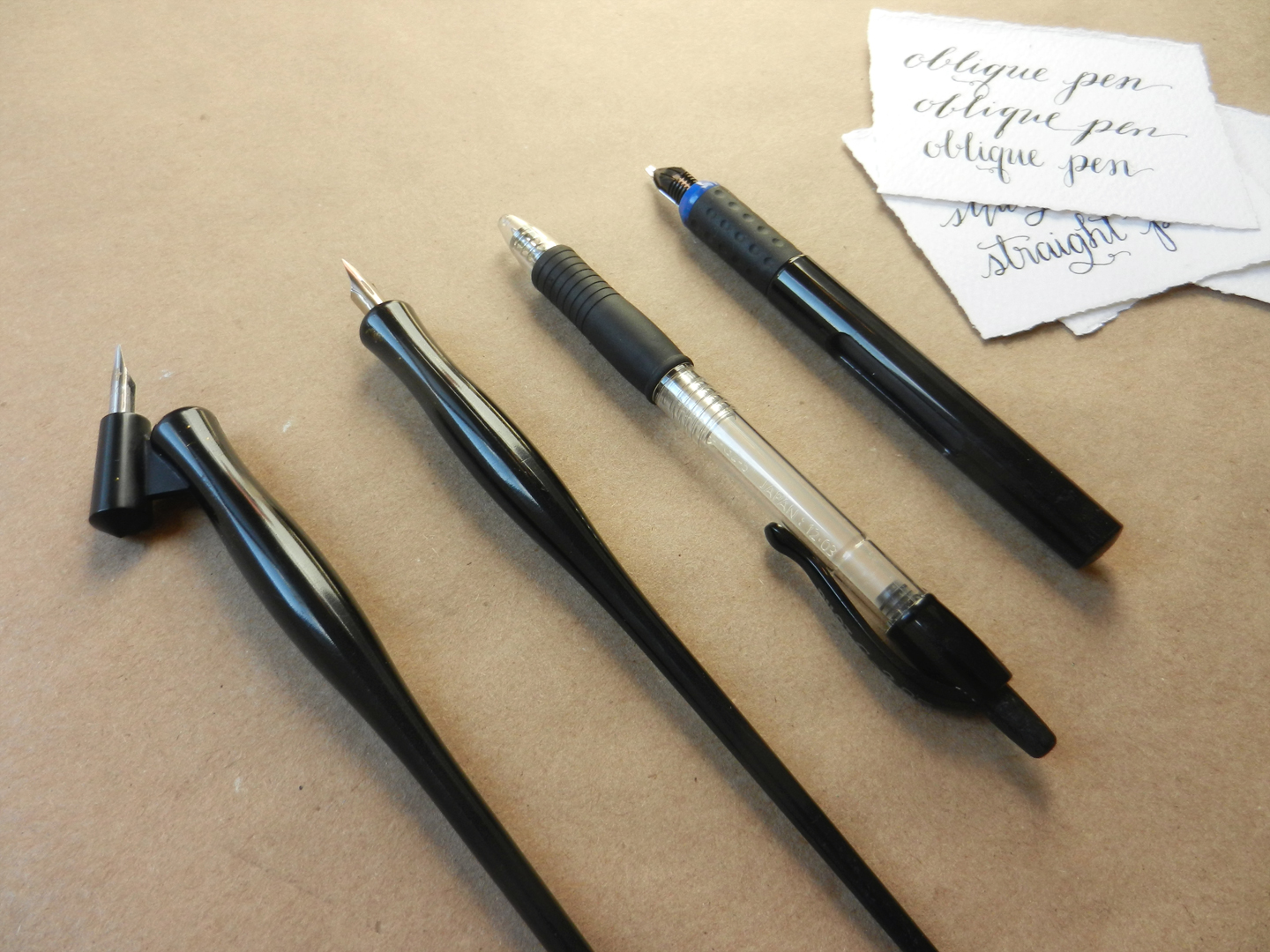 Calligraphy Pen Comparison The Postman s Knock