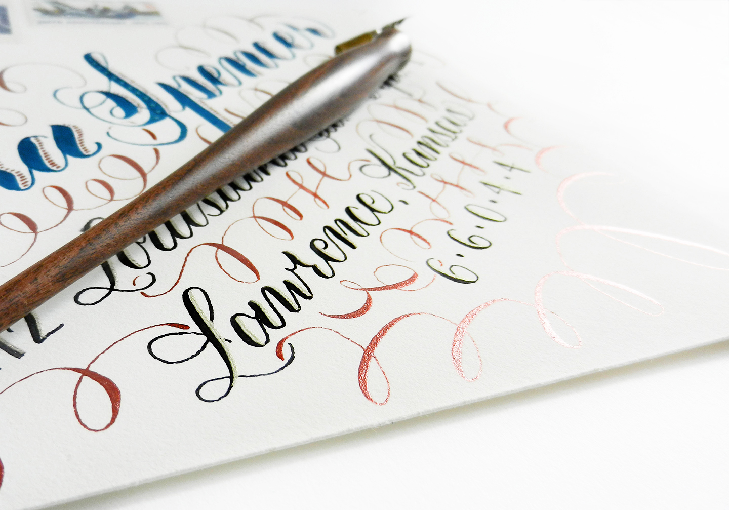 Calligraphy Flourishing for Beginners + Free Worksheet | The Postman's ...