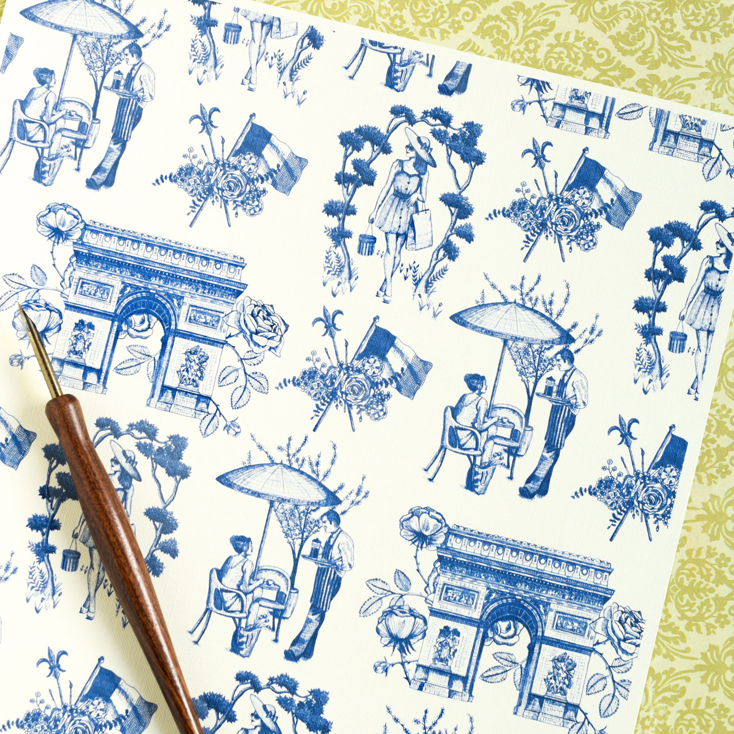 Parisian-Themed Printable Stationery Bundle | The Postman's Knock