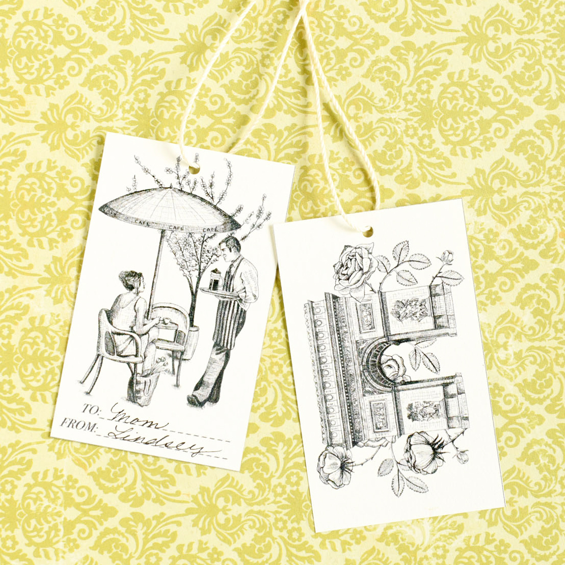 Parisian-Themed Printable Stationery Bundle | The Postman's Knock