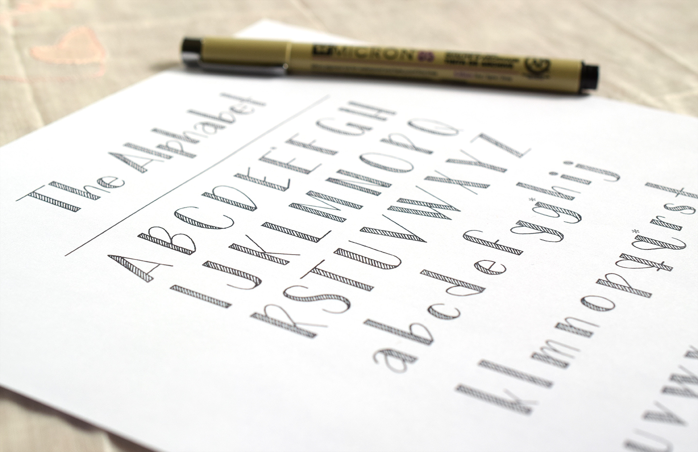 "George Style" Printable Hand-Lettering Exemplar | The Postman's Knock