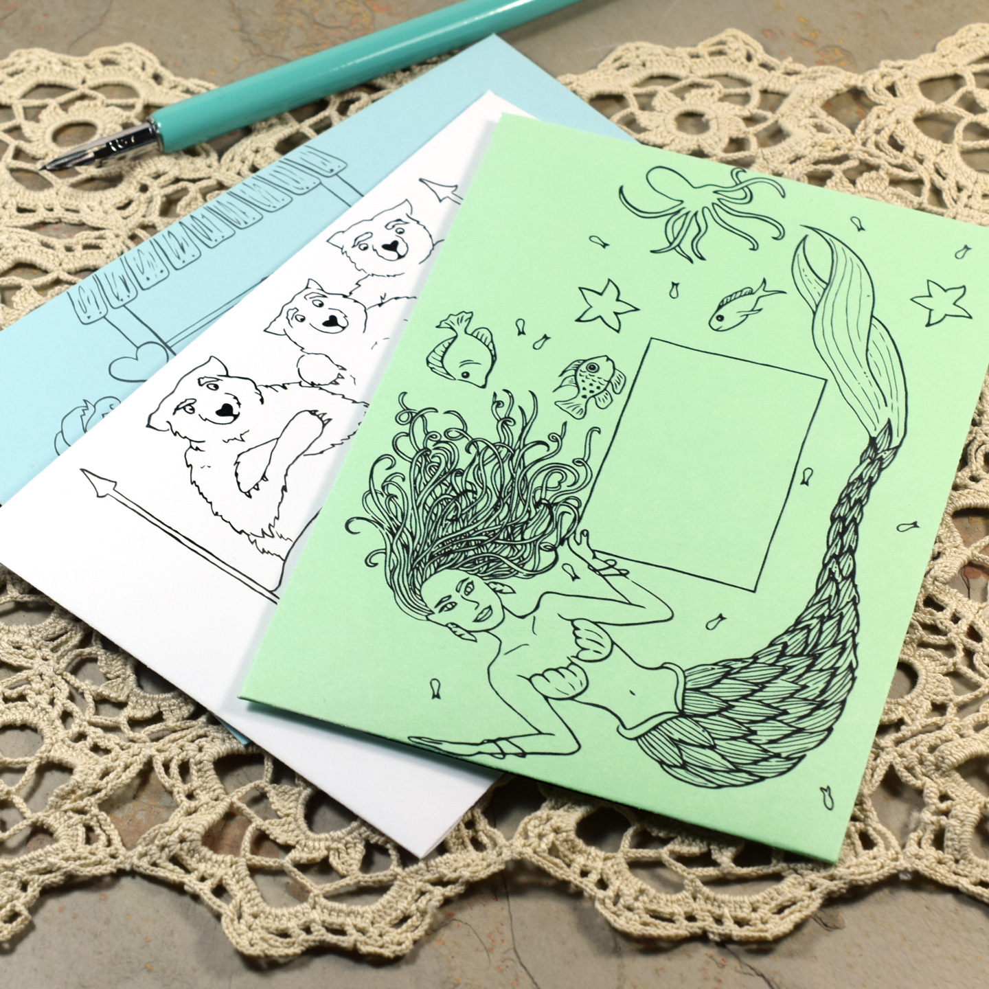 Fairytale Printable Mail Art Envelopes – The Postman’s Knock