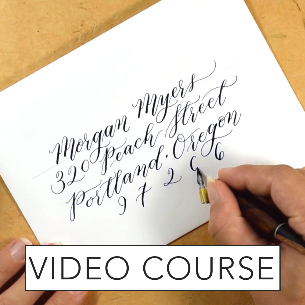 Kaitlin Style Calligraphy Video Course – The Postman’s Knock